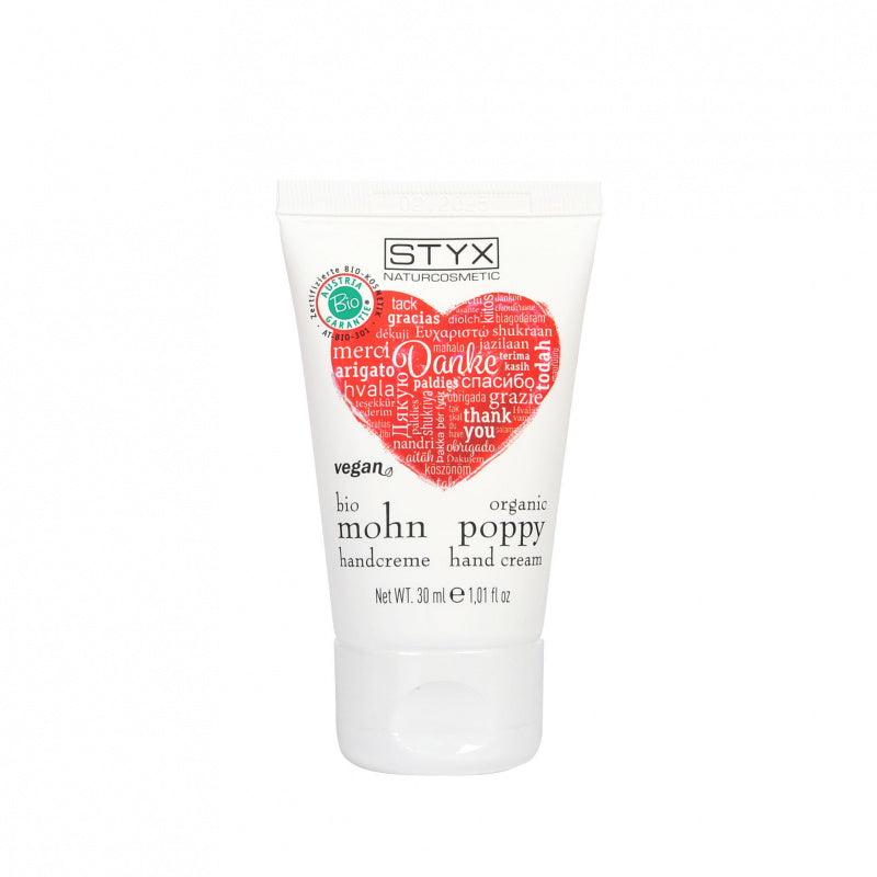 POPPY HAND CREAM - 30ml* – STYXCanada